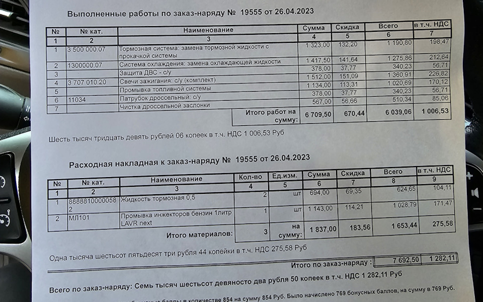 Большая замена расходников. Много букав — Lada Vesta (1G), 1,6 л, 2020 ...
