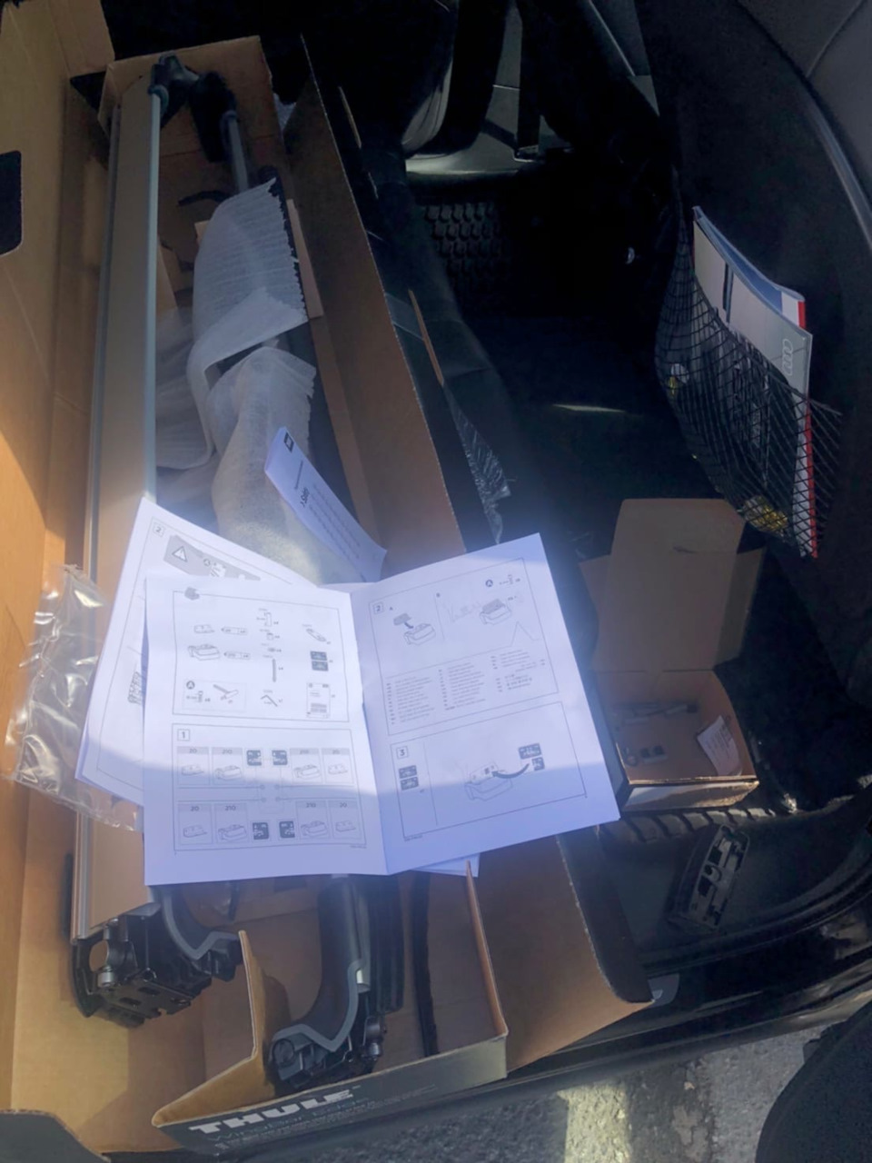 Багажник THULE WingBar Edge 9596 + Кит — Audi Q7 (2G), 3 л, 2016 года ...