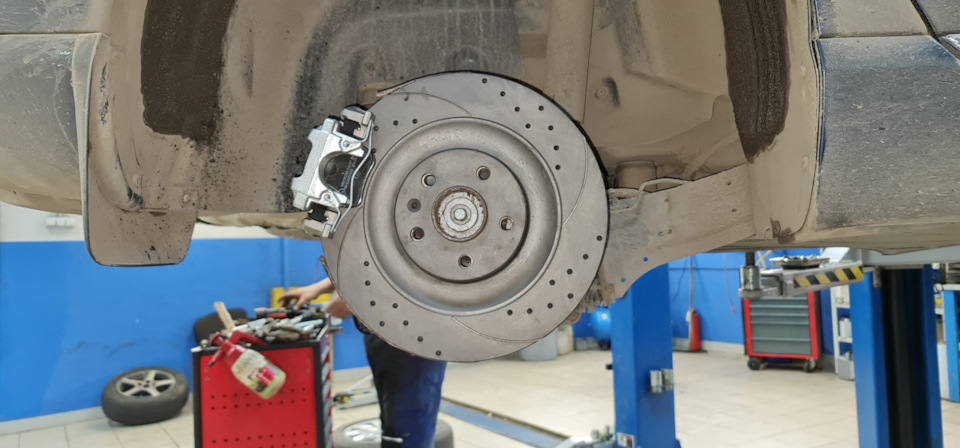 Тормоза финал — Volvo S80 (2G), 4,4 л, 2009 года | тюнинг | DRIVE2