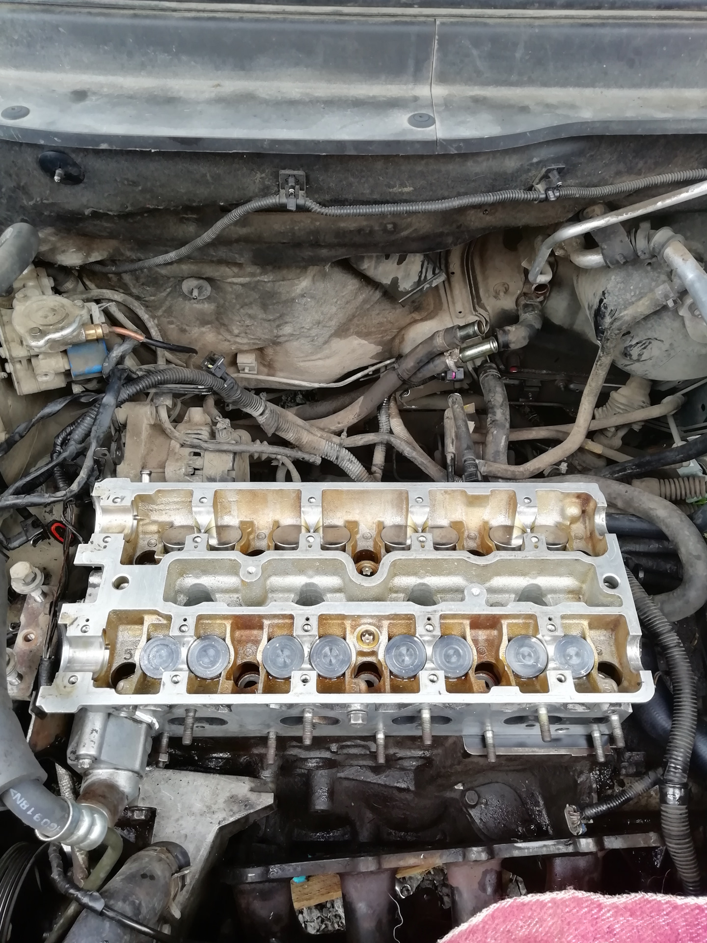 Прокладка клапанной крышки и не только — Chevrolet Captiva (1G), 2,4 л ...