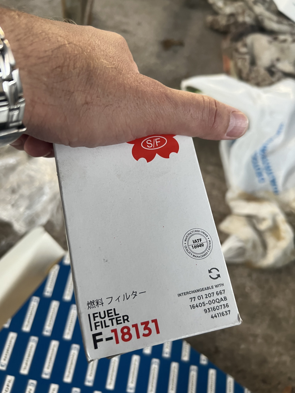 7701207667 Фильтр топливный RENAULT | Запчасти на DRIVE2