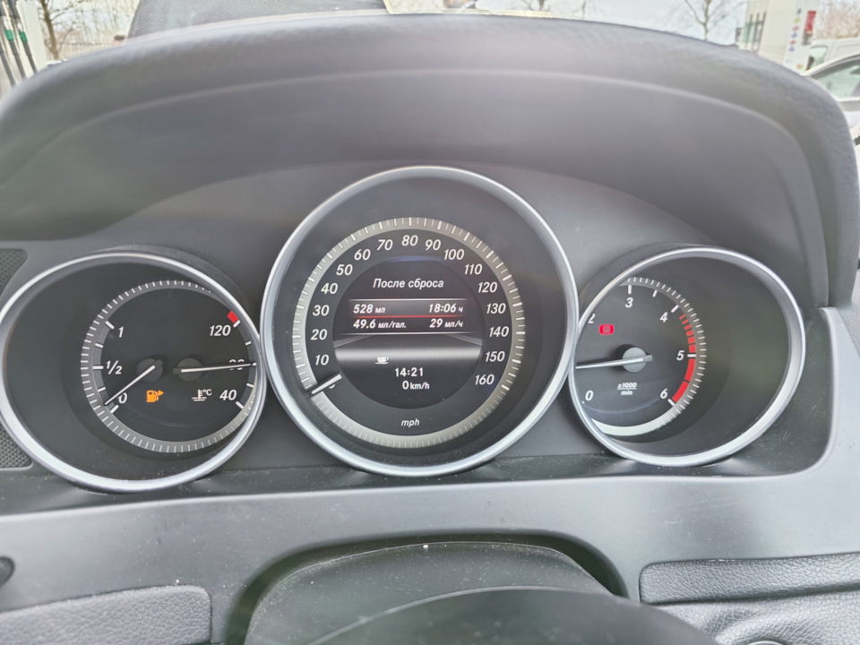 Пора снова делать регенерацию dpf — Mercedes-Benz C-class (W204), 2,1 л ...