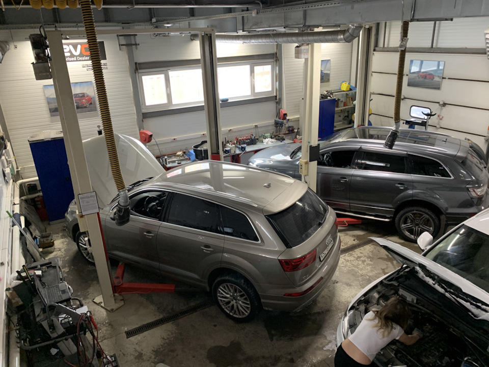 Замена масло АКПП и другие приключения «3.0 Бензин» — Audi Q7 (2G), 3 л ...