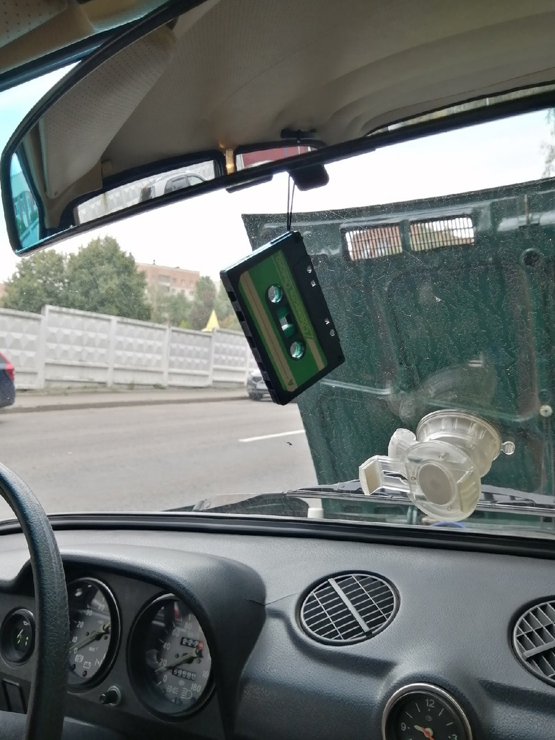 Долгожданная пахучка в виде кассеты. — Lada 21061, 1,5 л, 1999 года ...
