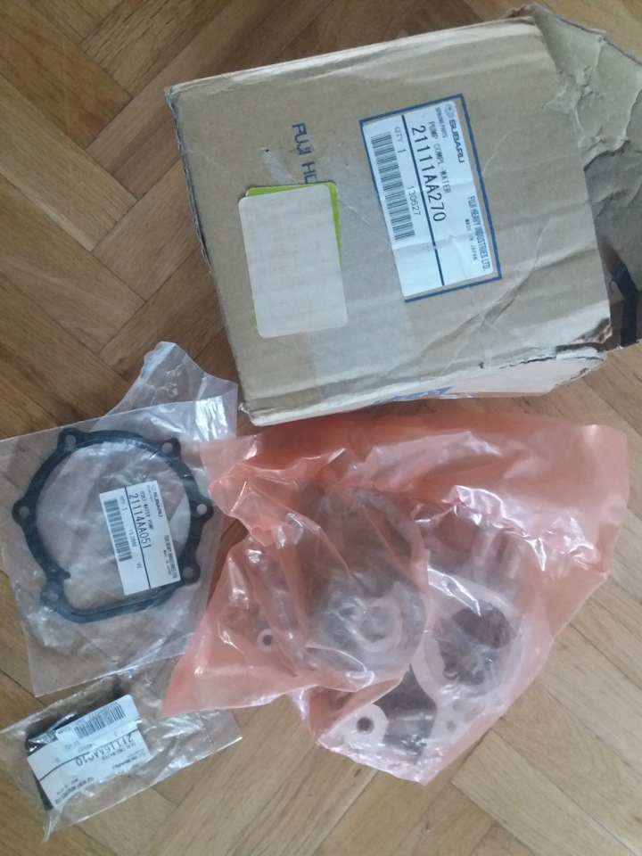 21111AA270 Водяной насос SUBARU | Запчасти на DRIVE2