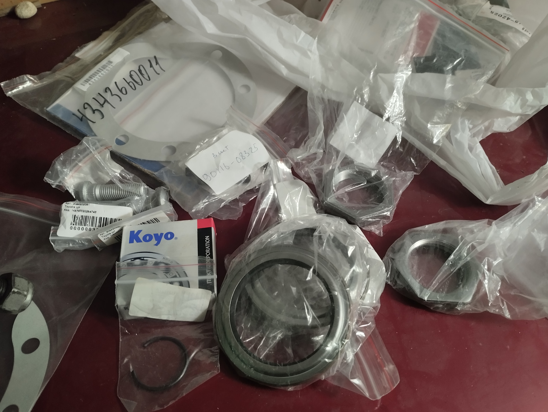 Ремонт переднего моста. Часть 2. Сборка — Toyota Land Cruiser 80, 4,2 л ...