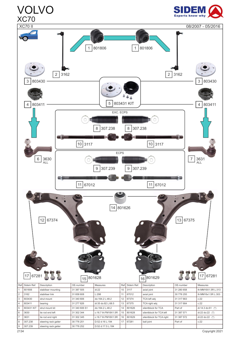 Подготовка к переборке задней подвески — Volvo XC70 III, 2,4 л, 2012 ...