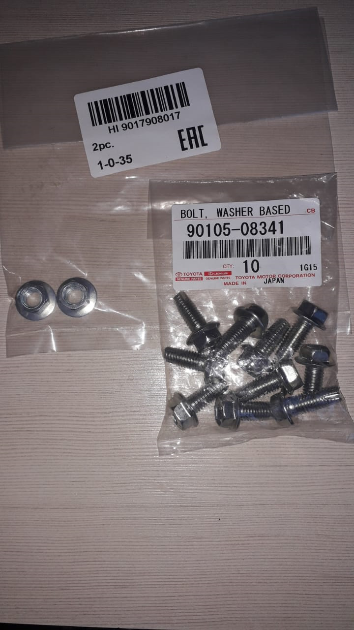 Замена болтов крепления штатных подножек — Toyota Land Cruiser Prado 90 ...