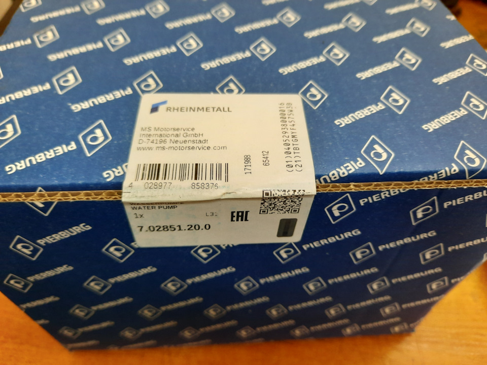 Замена помпы — BMW X5 (E70), 3 л, 2008 года | визит на сервис | DRIVE2