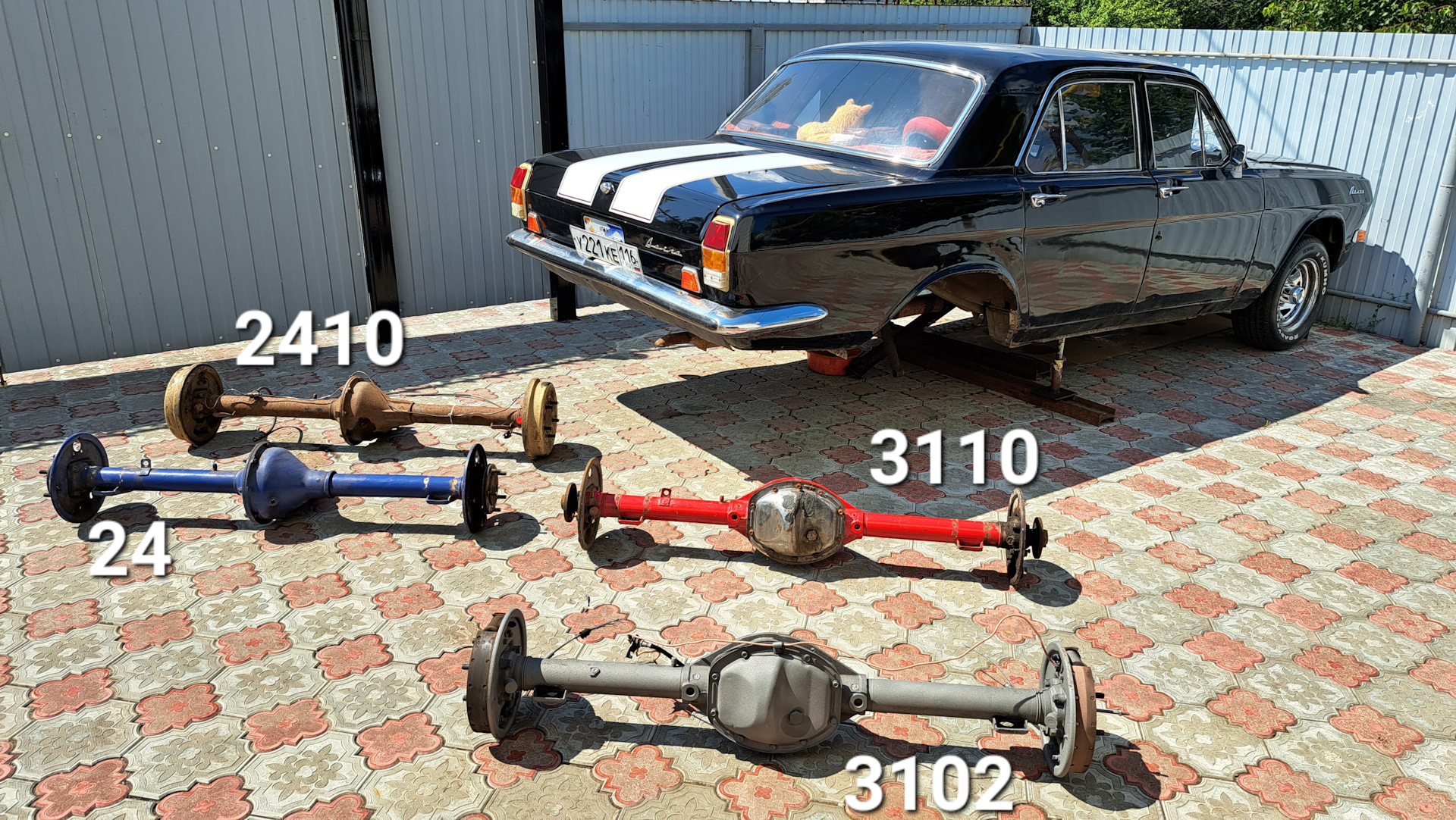 Мост 3102 — ГАЗ 24, 2,4 л, 1977 года | своими руками | DRIVE2