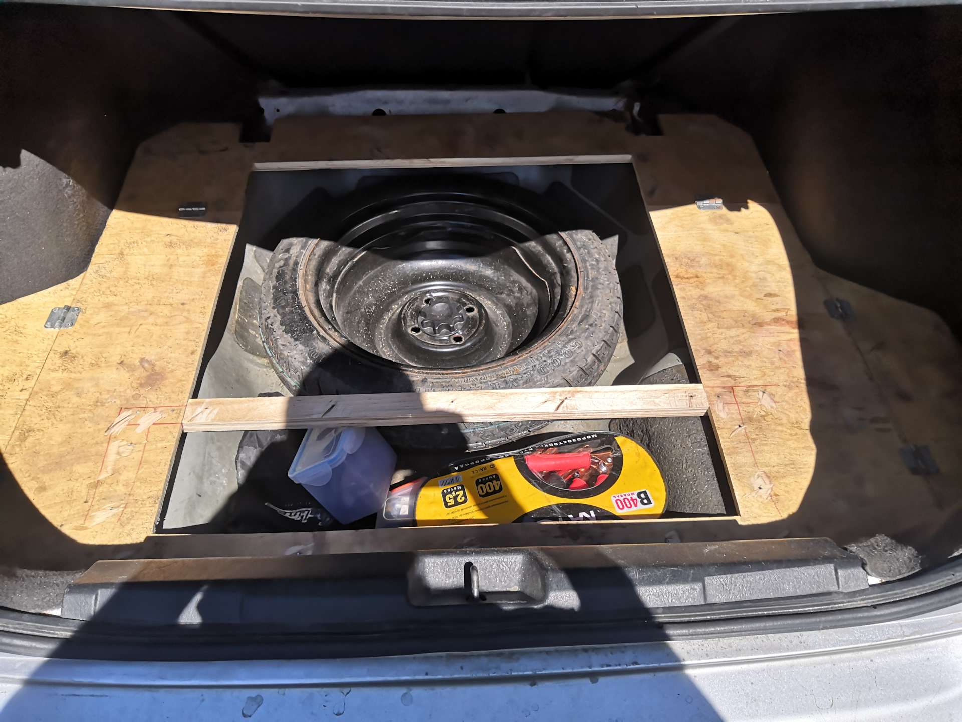 Переделал пол в багажнике — Honda Civic Coupe 7g 1 7 л 2002 года