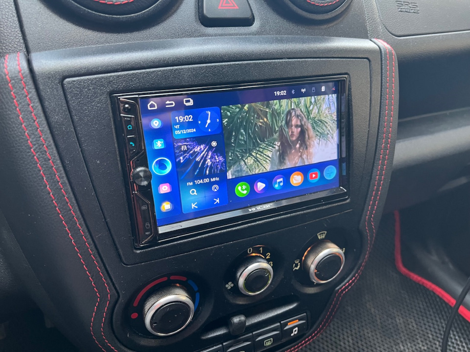 🎵 Установил новую 2 din магнитолу Incar ARN-7704-4 — Lada Granta Sport, 1,6 л, 2017 года ...