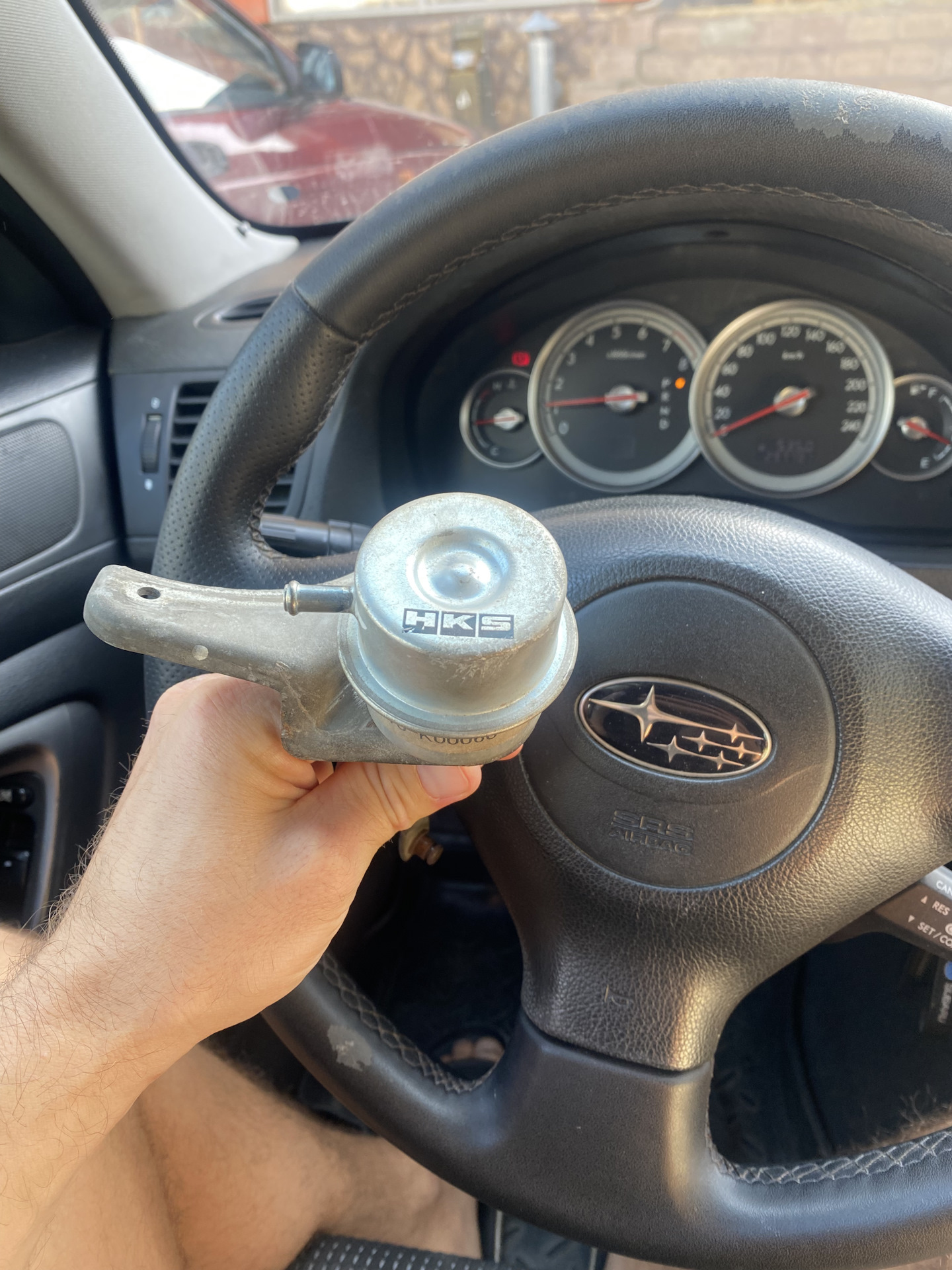 HKS актуатор для турбины vf49 — Subaru Impreza WRX STI (GV/GR), 2,5 л, 2008 года | тюнинг | DRIVE2