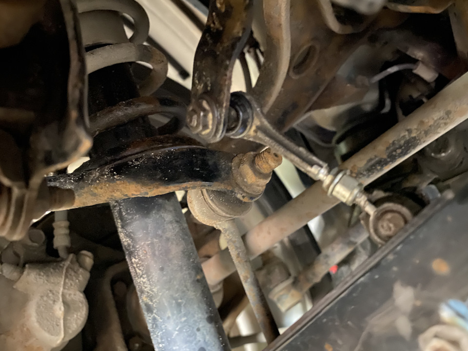 Тяга датчика корректора головного света. — Subaru Forester (SH), 2 л ...