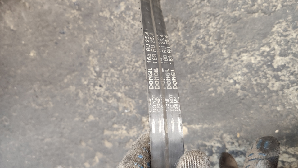 163RU254 Ремень ГРМ (CR)/2431542200/163RU25.4/ DONGIL | Запчасти на DRIVE2