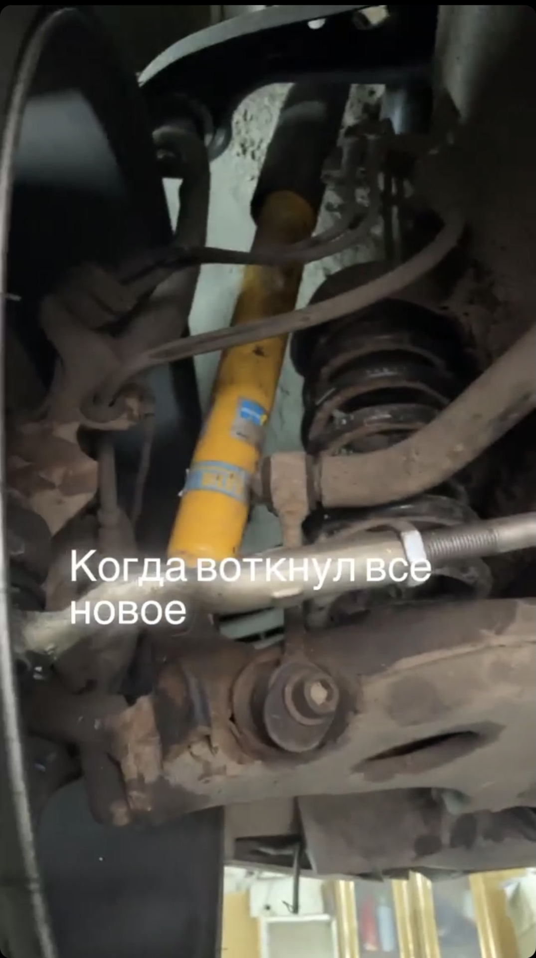 Binstein b8 + eibach + новая рейка — Mercedes-Benz E 60 AMG (W210), 6 л ...