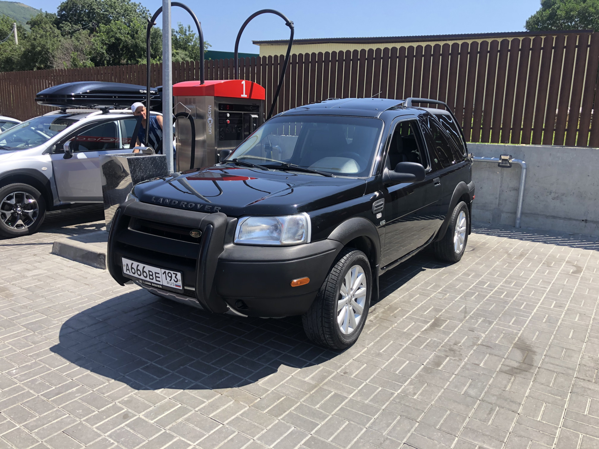 Наконец то переобулся) — Land Rover Freelander (L314), 2,5 л, 2003 года | колёсные диски | DRIVE2