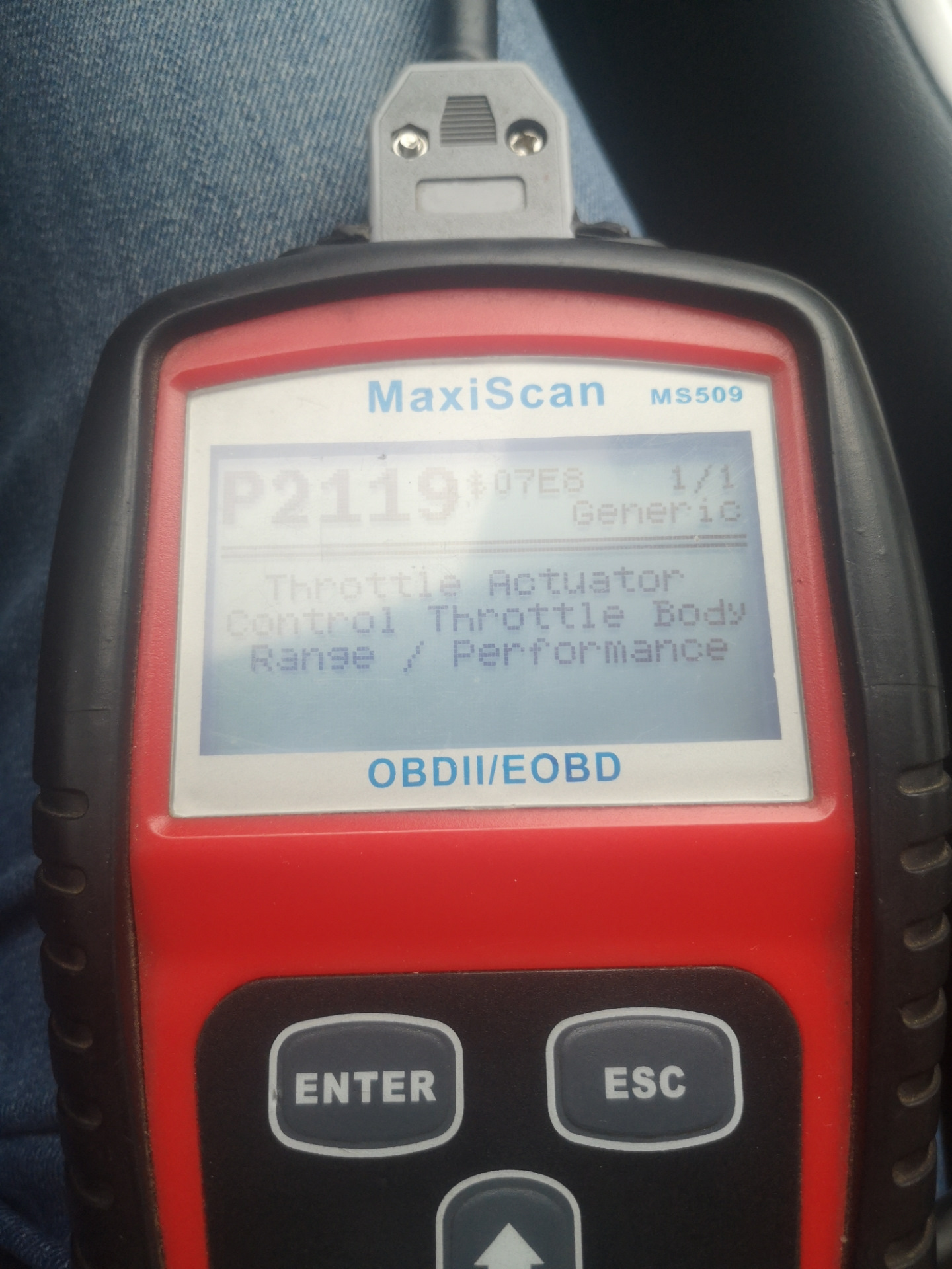 P2119. Или "шозанах?" — Ford Fusion (America) (2G), 2,5 л, 2016 года ...