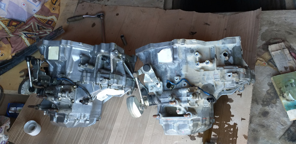 Установка 4WD МКПП Lancer X мех. часть. — Mitsubishi Lancer X, 2,4 л ...