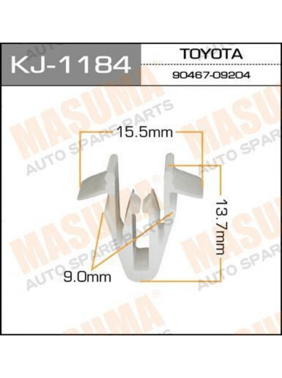 9046709204 Клипса TOYOTA LEXUS | Запчасти на DRIVE2
