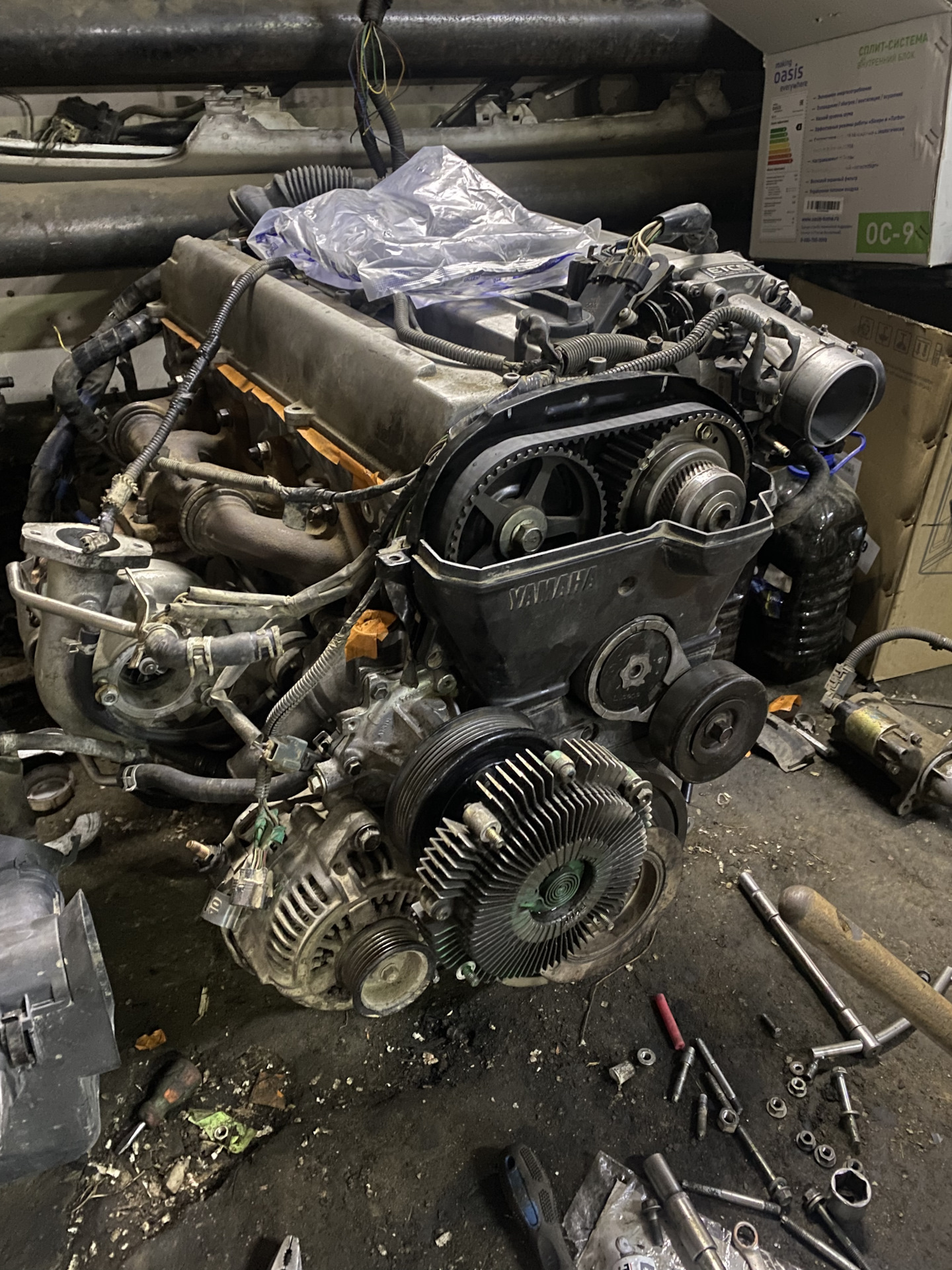 Почти собрал за зиму 1jzgte vvti +r151f — Toyota Hilux Surf (1G), 2,8 л ...