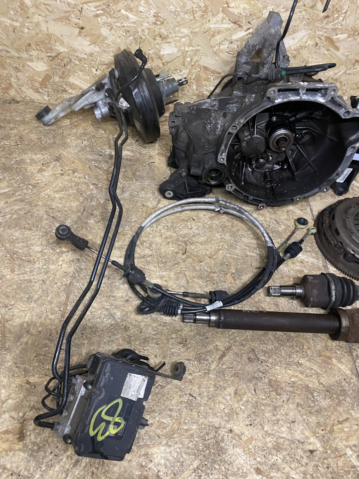 Комплект перехода с Power Shift на МКПП 1.6 на Ford Focus Hatchback III ...