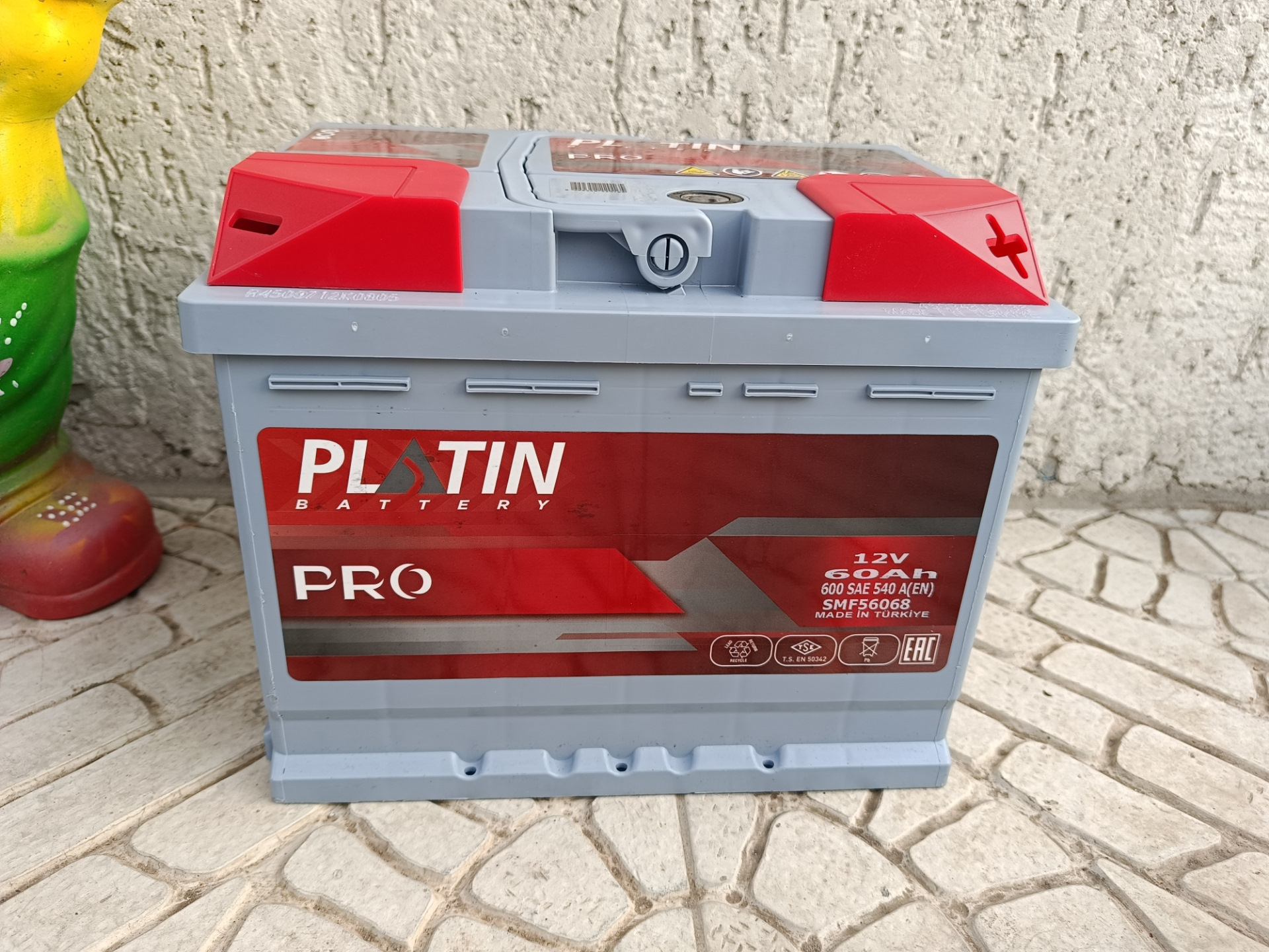 Аккумулятор Platin Pro 60Ah 600SAE 540 A — Nissan Qashqai+2, 1,6 л, 2010 года | плановое ТО | DRIVE2