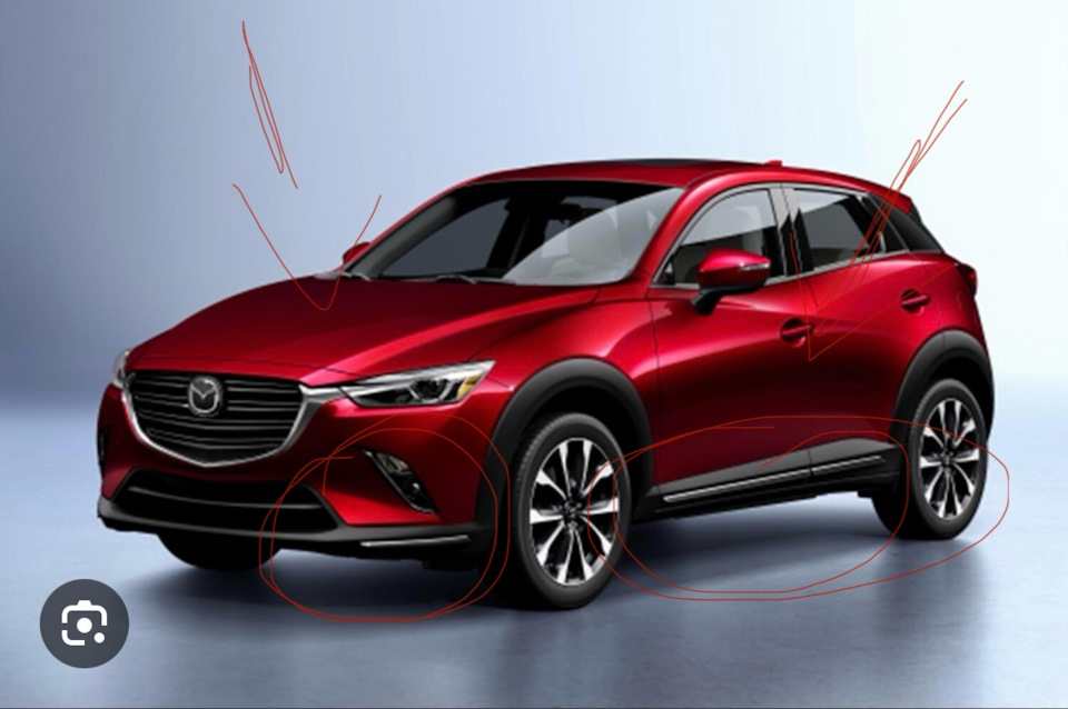 Ищу родные хром накладки — Mazda CX-3, 1,5 л, 2020 года | тюнинг | DRIVE2