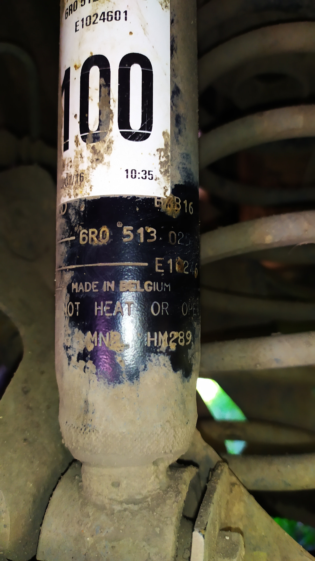 Вопрос по амортизаторам 6r0513025ba — Skoda Rapid (1G), 1,6 л, 2016 ...