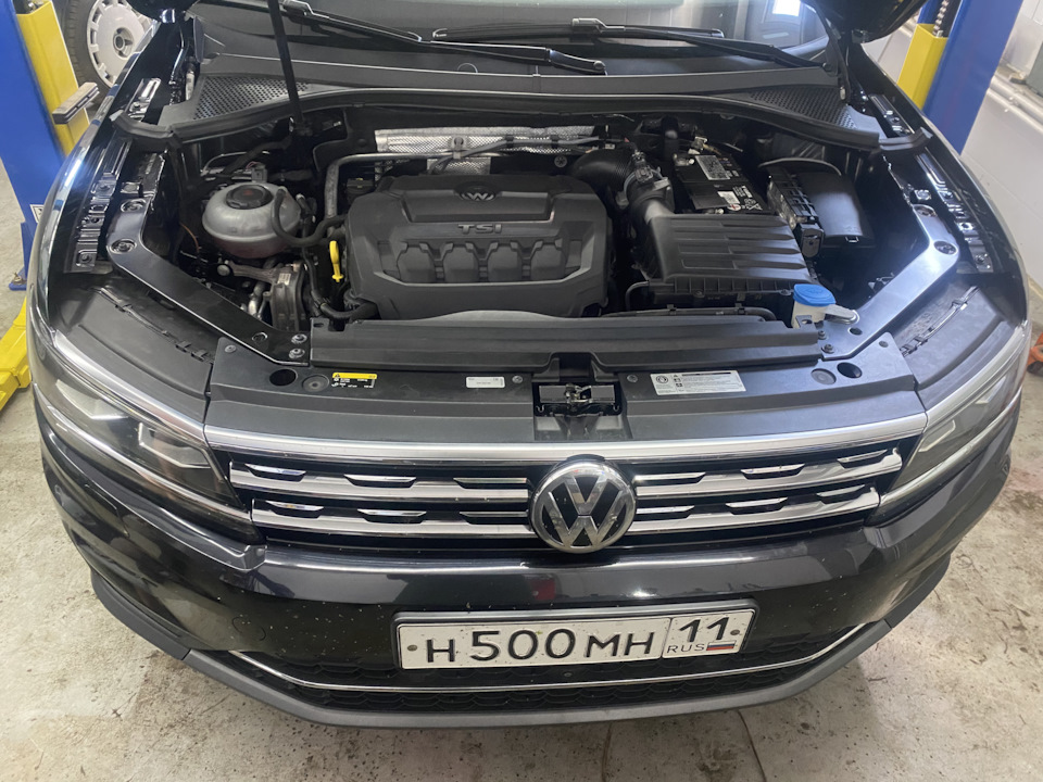 Наблюдение 1. ТО 76000км — Volkswagen Tiguan (2G), 2 л, 2017 года ...
