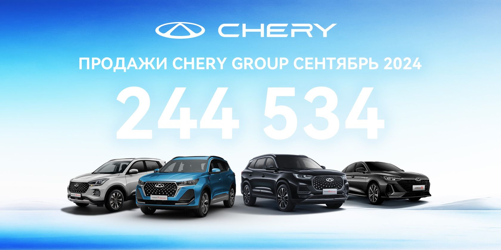 CHERY GROUP объявляет результаты продаж. — DRIVE2