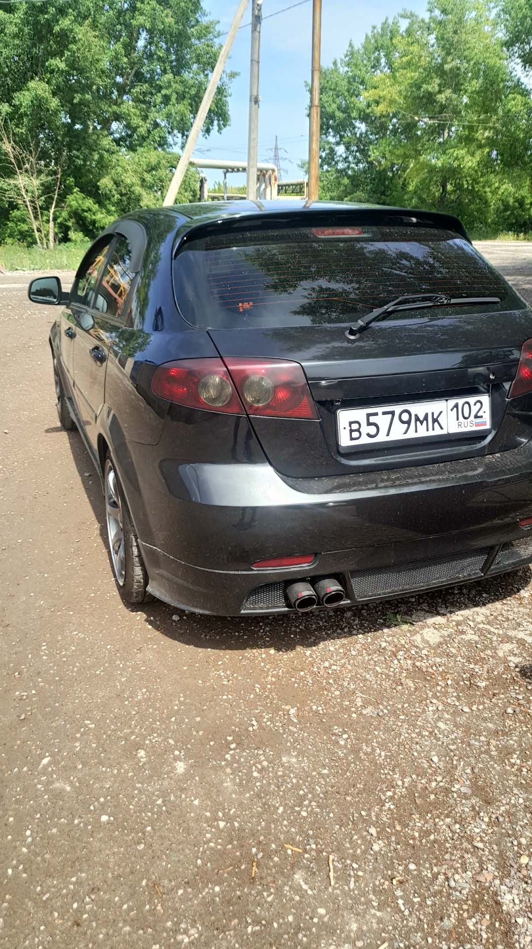 Полный выхлоп стингер паук 4.2.1 резонатор и банка все на 51 трубе ...