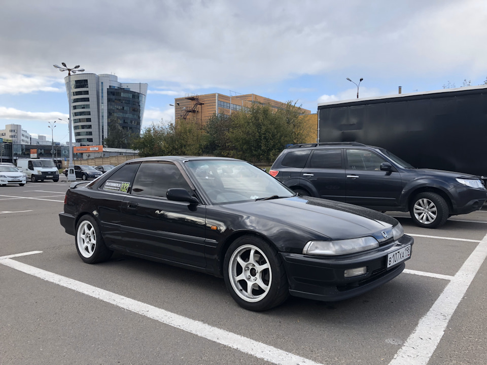 Встал на учёт, теперь зимовка — Honda Integra (DA5-DA9/DB1-DB2), 1,8 л ...