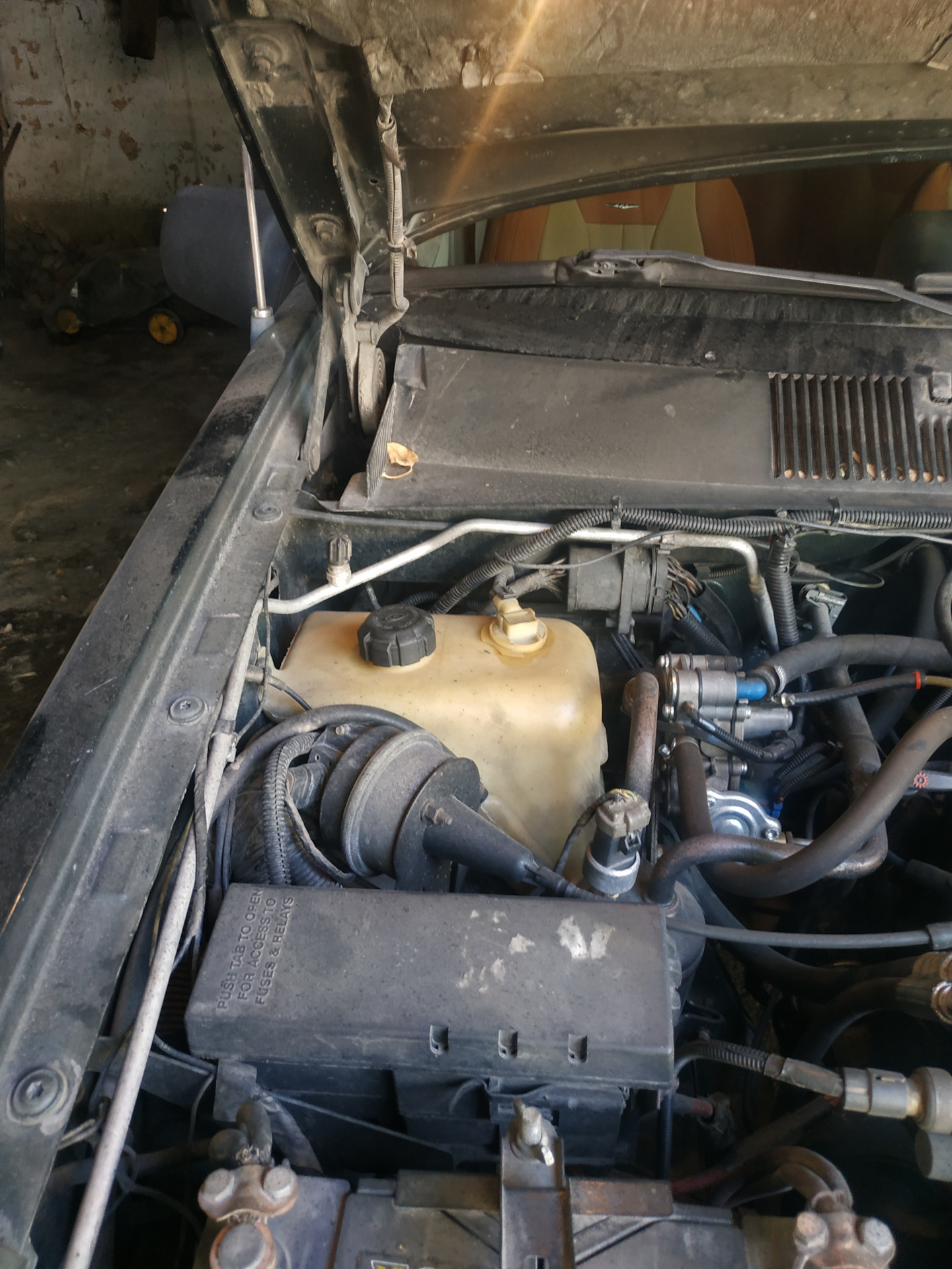 Крышка расширителя от ваз на zj (чтоб больше не ссалось) — Jeep Grand ...