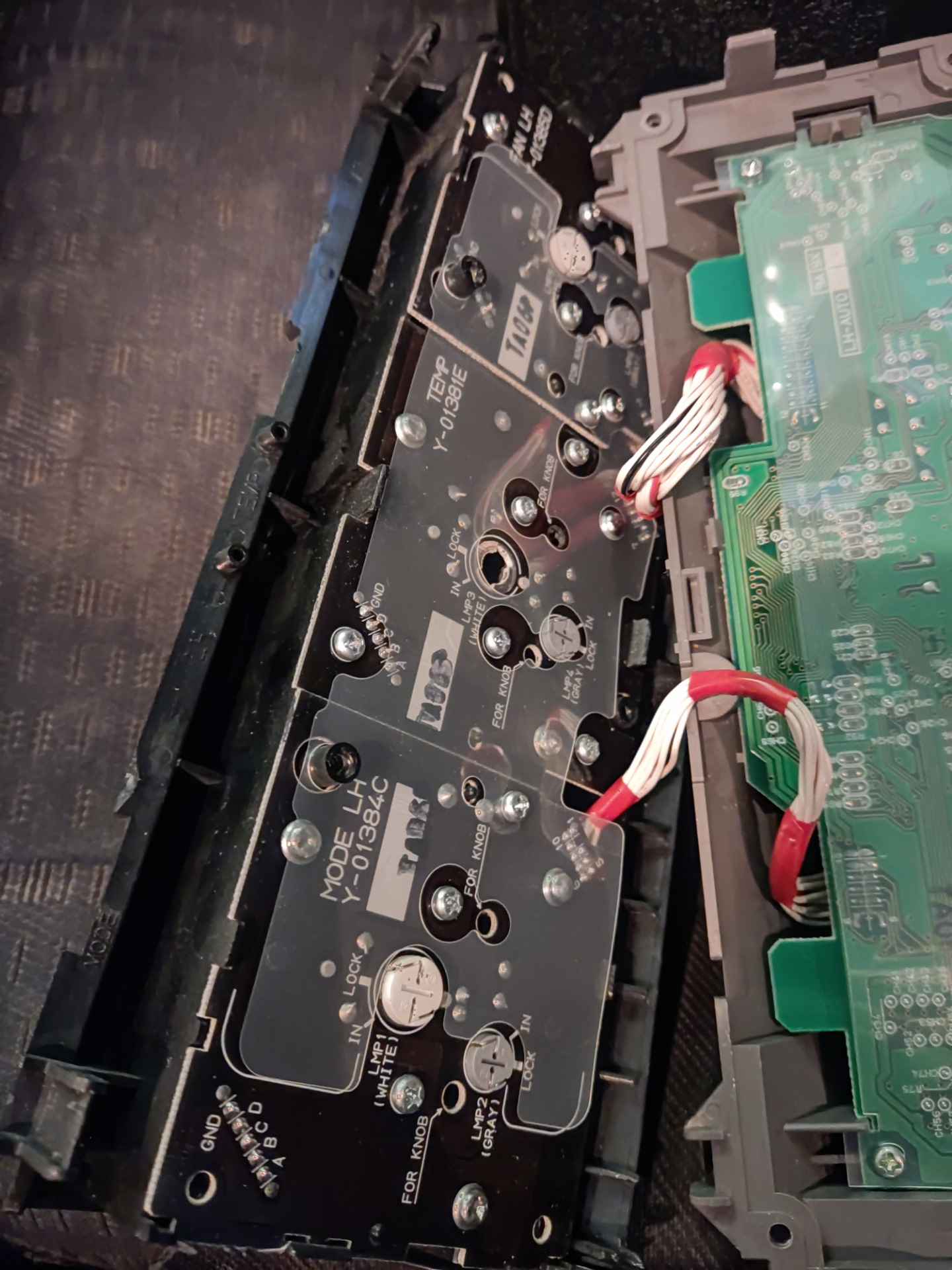 Лампочка в подсветка температуры кондиционера — Honda CR-V (RD4/RD5/RD6 ...