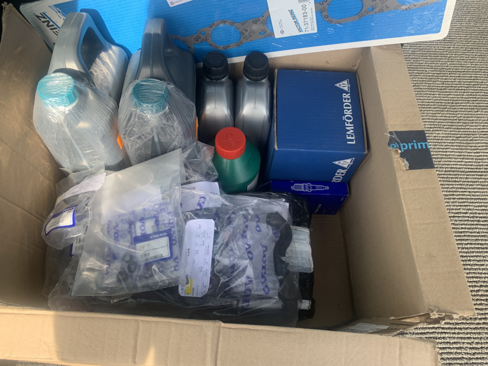 ТО-4. Превентивно-профилактическое — Volvo XC70 II, 2,4 л, 2002 года ...