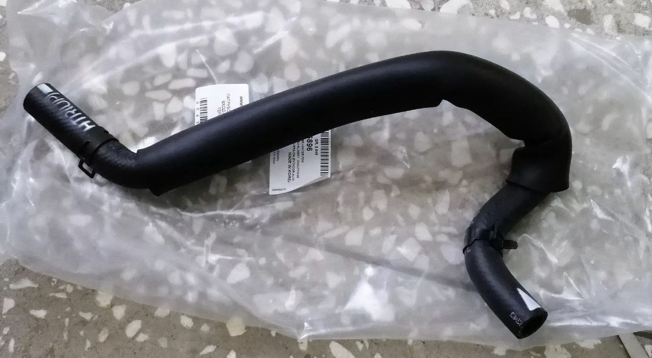 Замена патрубков печки B12S1 — Chevrolet Aveo Sedan (1G), 1,2 л, 2006 ...