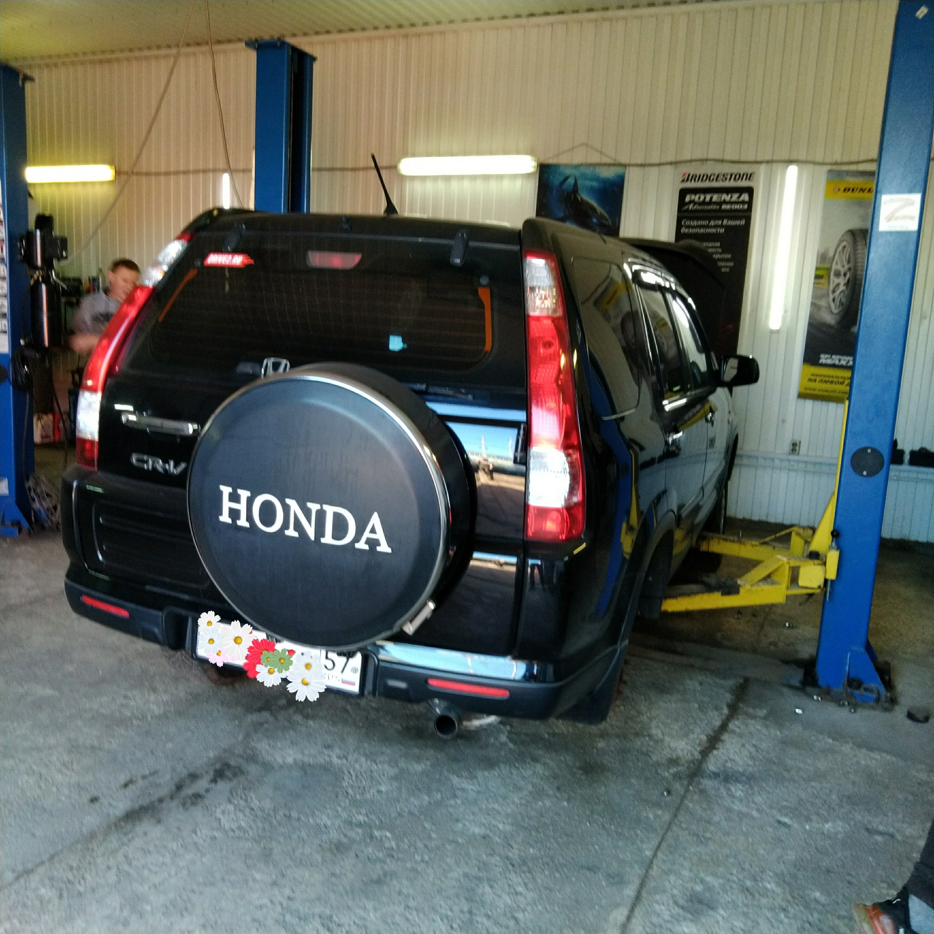 Эх, дороги…берегите рулевое. — Honda CR-V (RD4/RD5/RD6/RD7), 2 л, 2005 ...