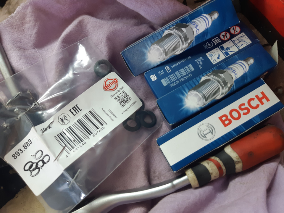 0242235766 Свеча зажигания BOSCH | Запчасти на DRIVE2