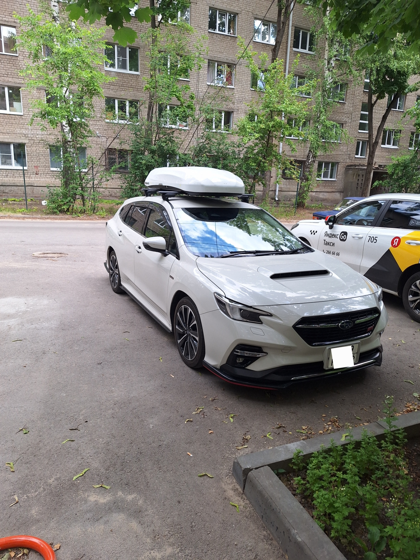 Багажник INNO — Subaru Levorg (VN), 1,8 л, 2021 года | аксессуары | DRIVE2