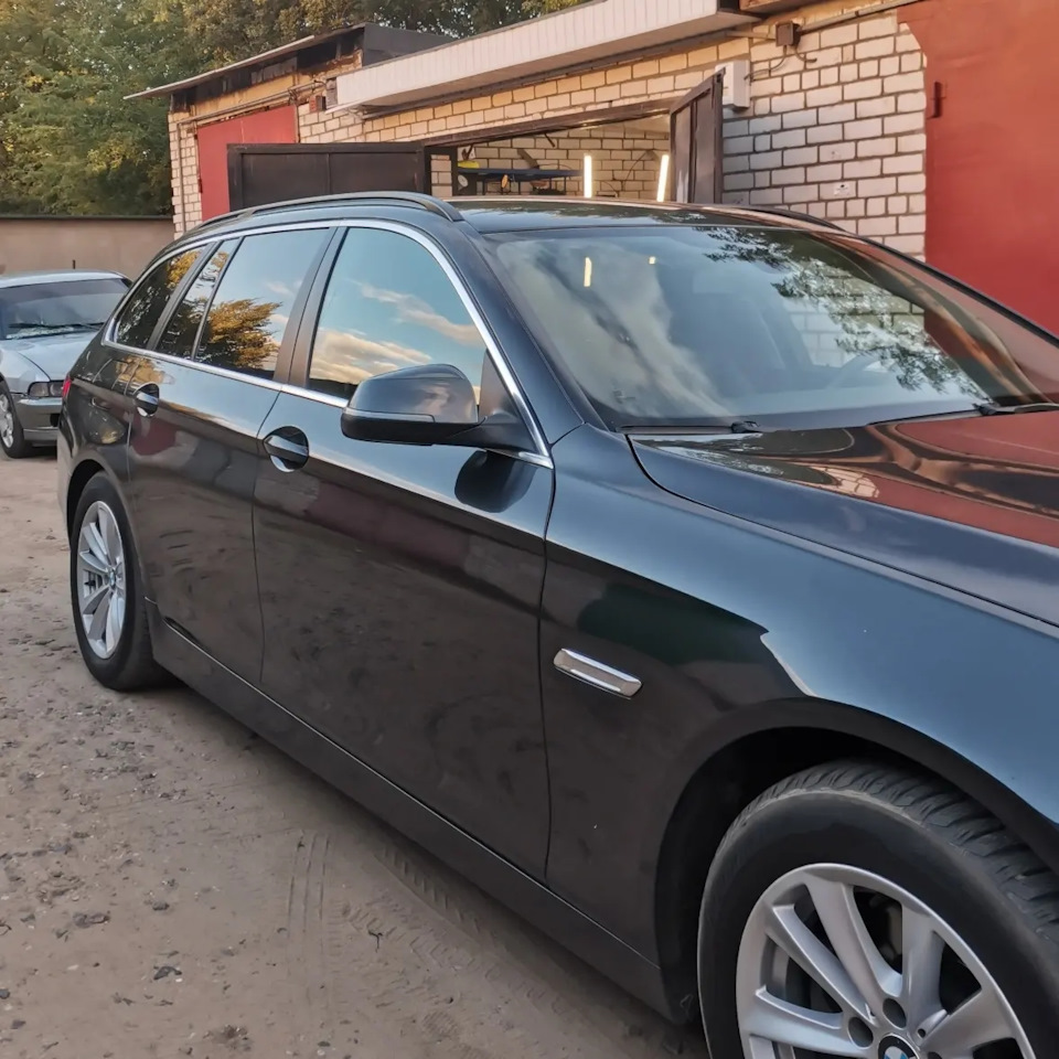 Аквариум долой…Тонировка. — BMW 5 series Touring (F11), 2 л, 2017 года ...