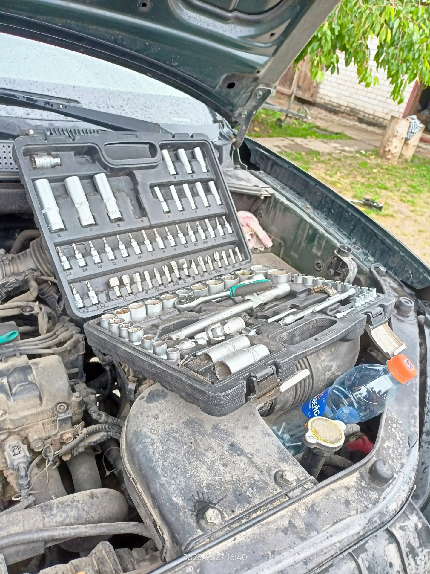 Замена насоса ГУР — Hyundai Tucson (JM), 2 л, 2007 года | поломка | DRIVE2