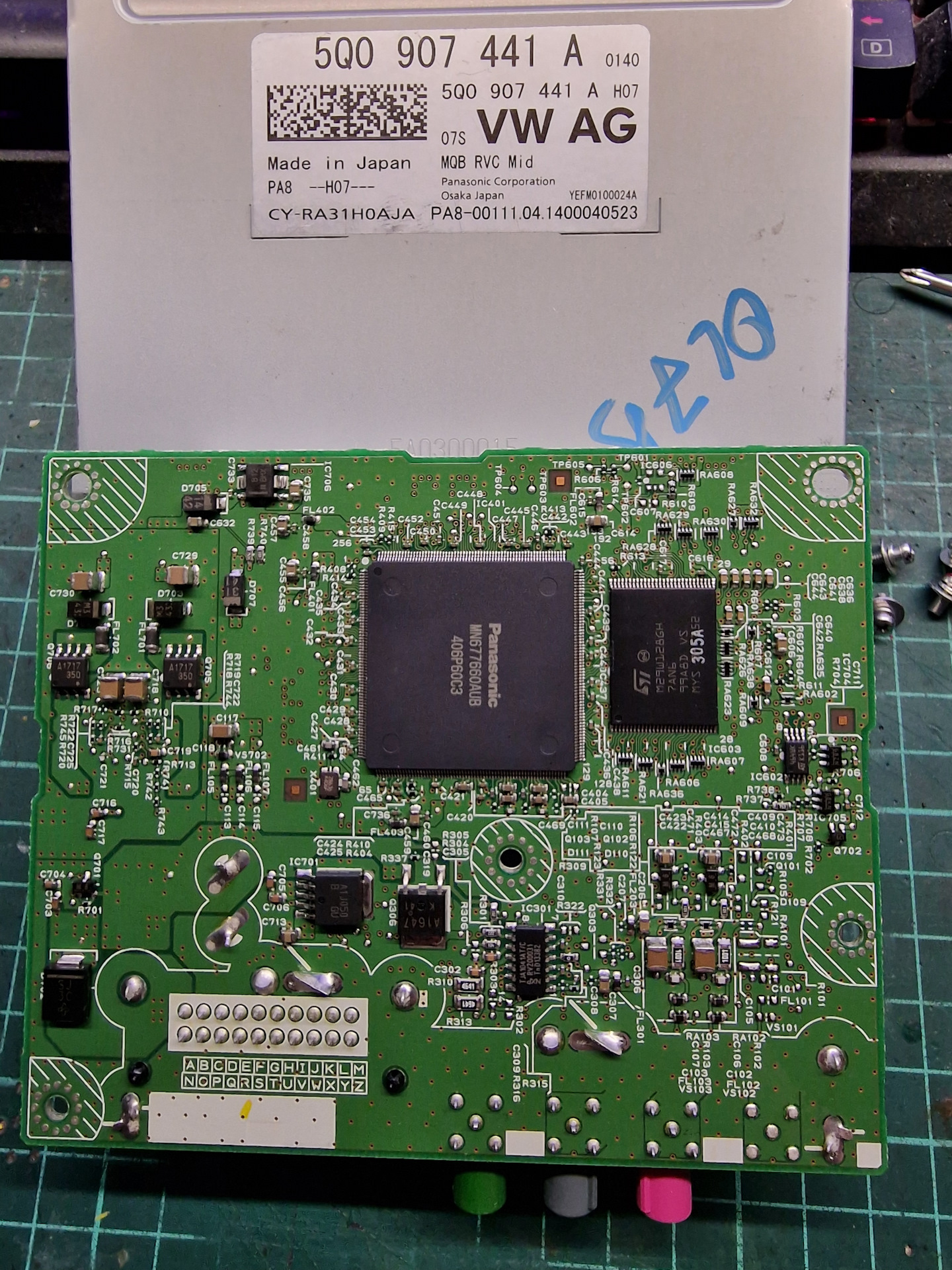 Ищу фото платы блока траекторий 7N0907441B — Volkswagen Passat B6, 1,6 ...