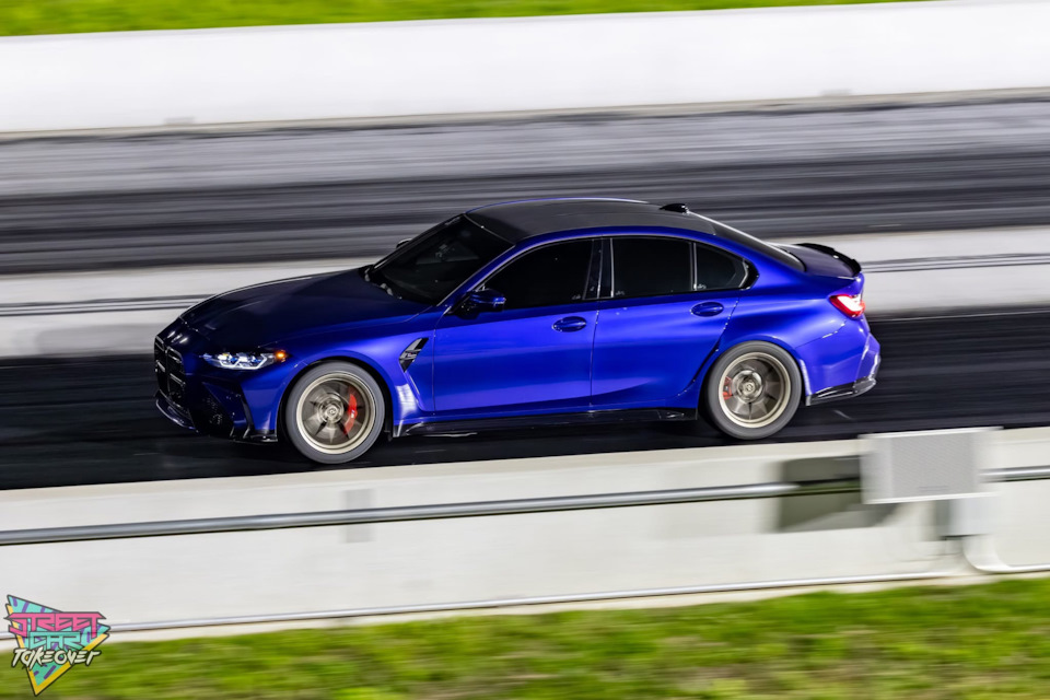 Первый выезд после сборки. 1/4 мили — BMW M3 (G80), 3 л, 2022 года | покатушки | DRIVE2