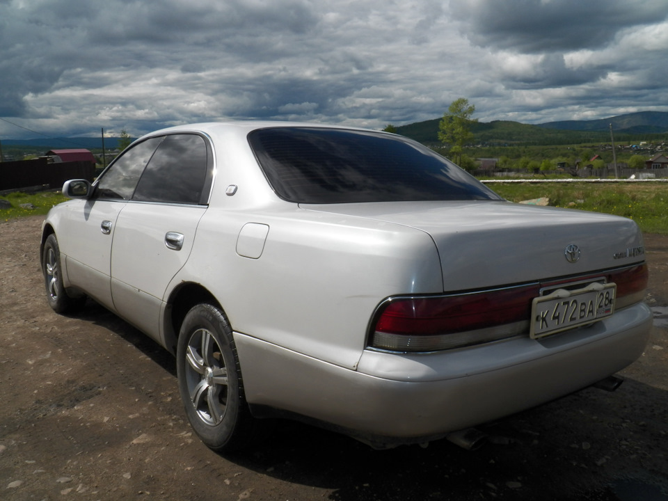 Просто про колесики. — Toyota Crown Majesta (S140), 3 л, 1994 года | колёсные диски | DRIVE2