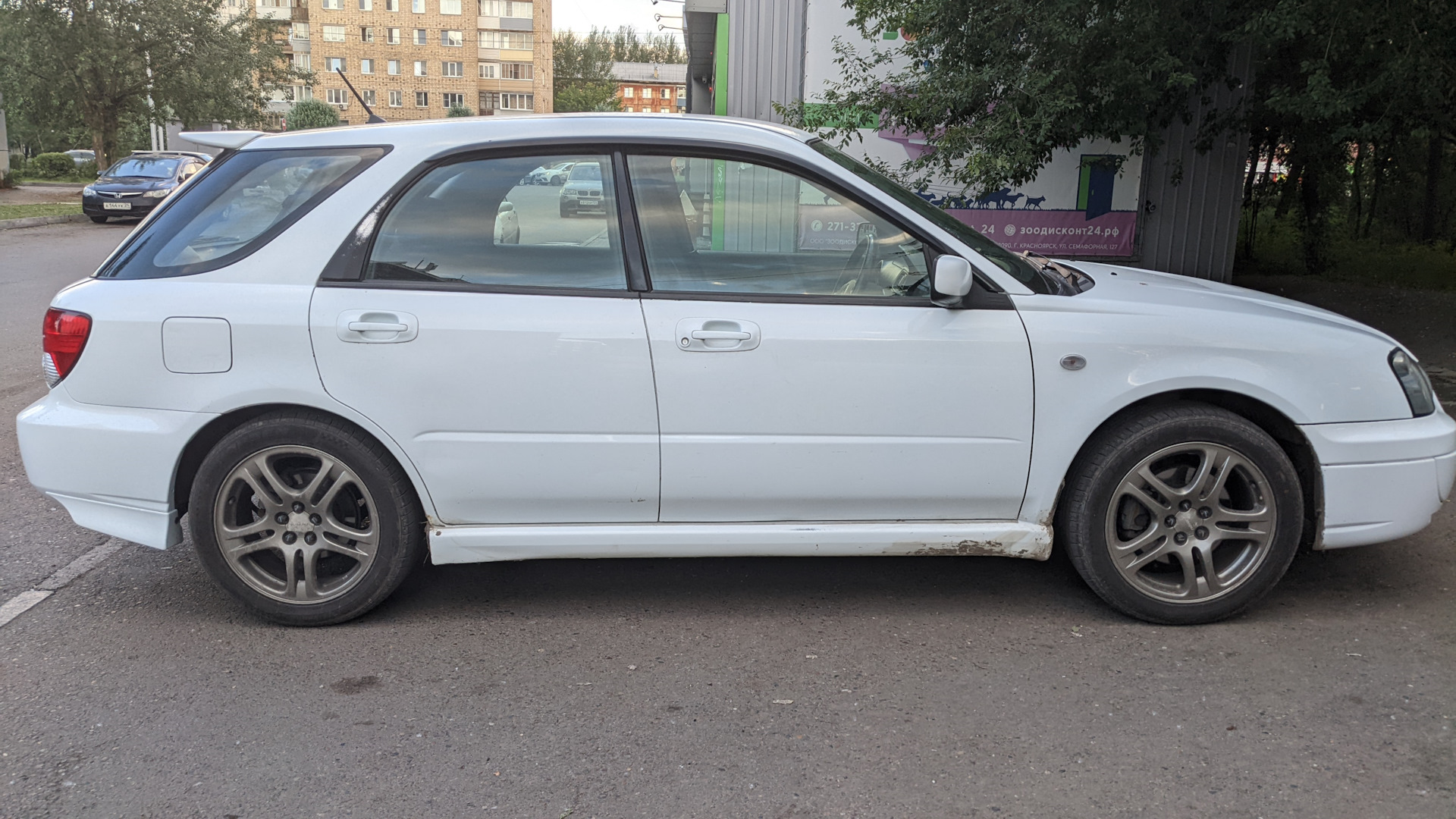 Новые колёсики. BBS RG345 17". — Subaru Impreza (GD/GG), 1,5 л, 2002 ...