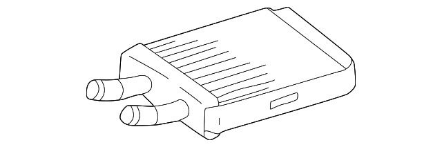 9722122000 Радиатор отопителя салона KIA HYUNDAI | Запчасти на DRIVE2