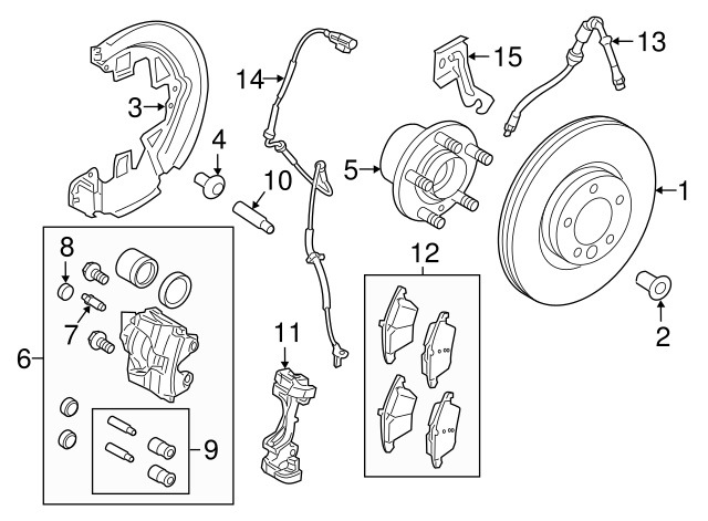 LR128263 Комплект тормозных накладок Jaguar Land Rover | Запчасти на DRIVE2