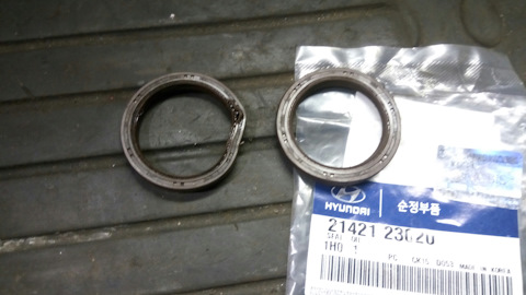 2142123020 САЛЬНИК КОЛЕНВАЛА ЛОБОВОЙ KIA HYUNDAI | Запчасти на DRIVE2