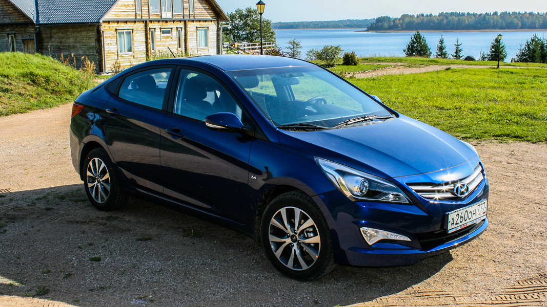 Hyundai Solaris 1.4 бензиновый 2011 | на DRIVE2